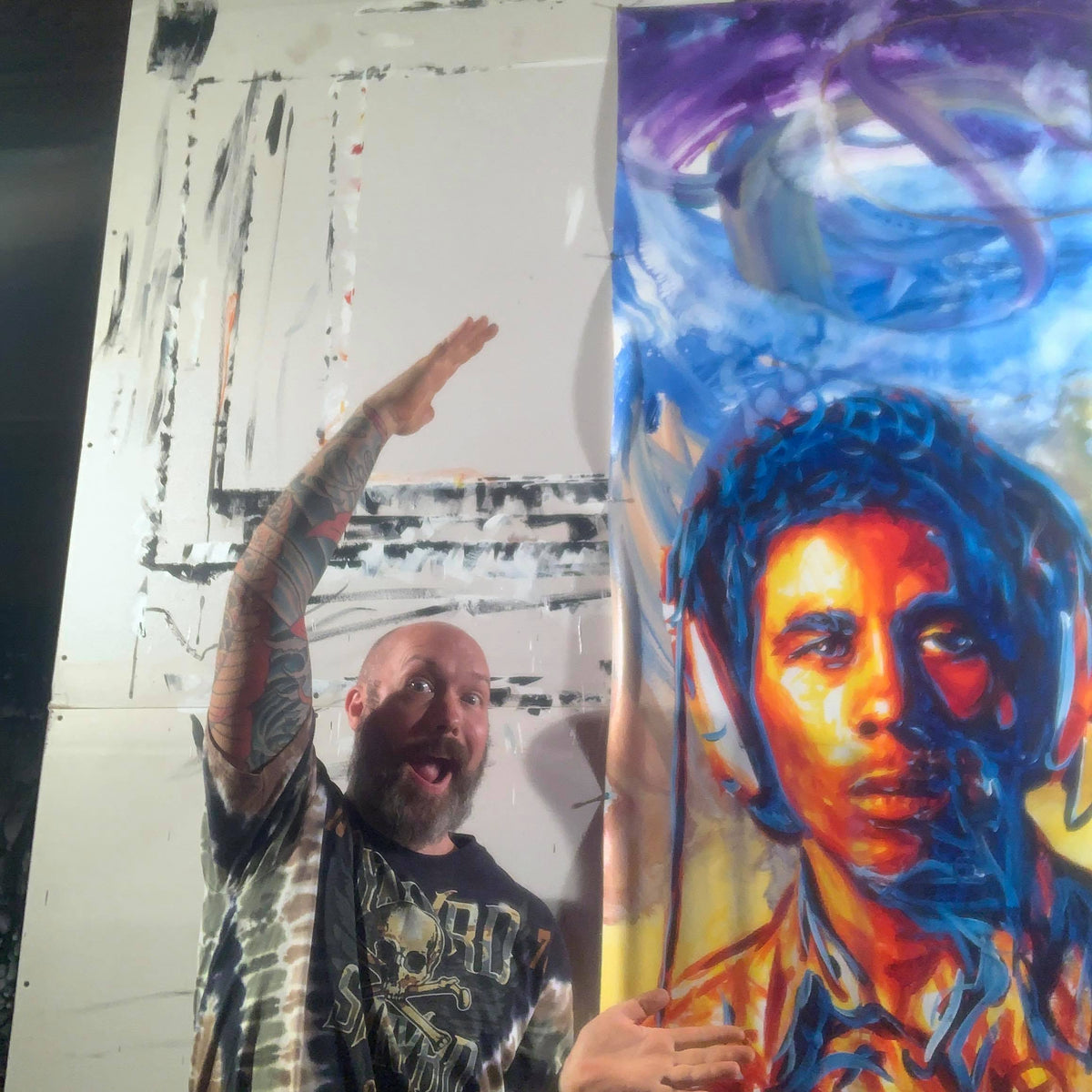 Bob Marley – Ocean Clark Art
